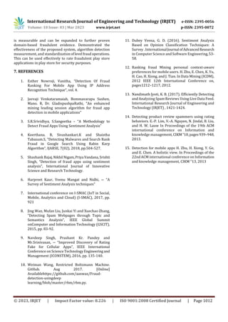 Fraud App Detection using Machine Learning | PDF