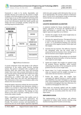 Soldier Health Severity Checking using Machine Learning And IOT | PDF