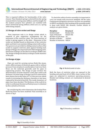 Design of Self Regulating Pressure Valve using Transient Finite Element Analysis | PDF