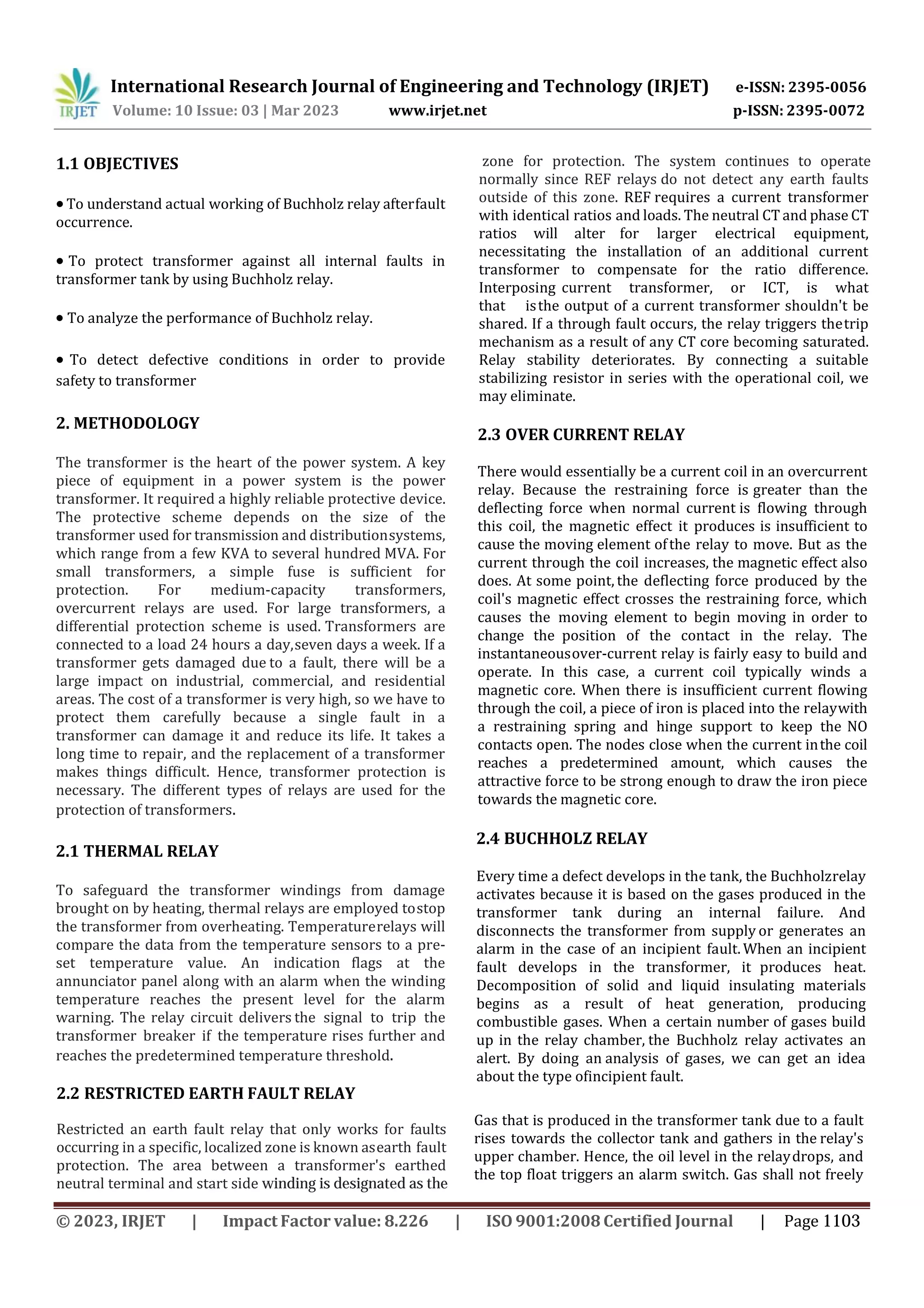 BUCHHOLZ RELAY TESTING KIT | PDF