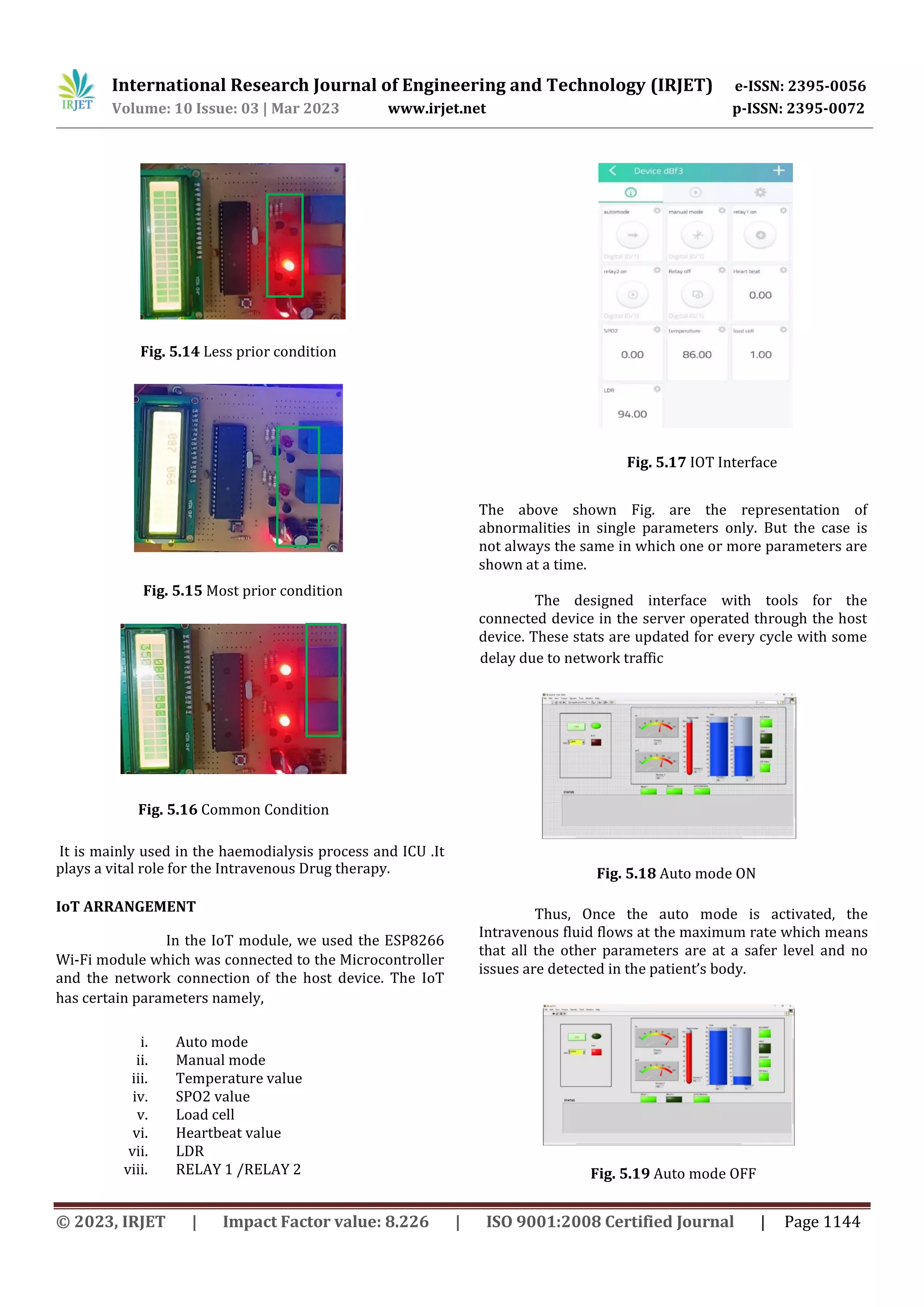 Intravenous Therapy Supervising And Handling Using IoT | PDF | Internet of Things | Internet