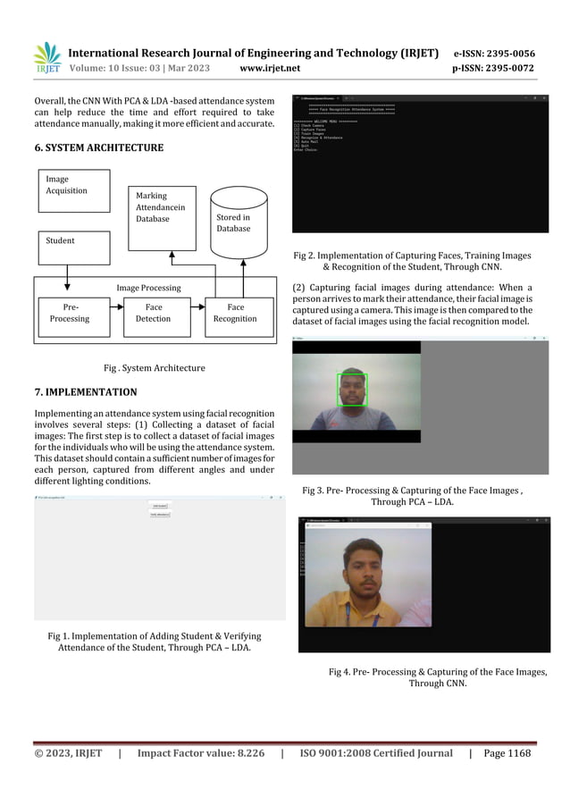 Comparative Study of Enchancement of Automated Student Attendance ...