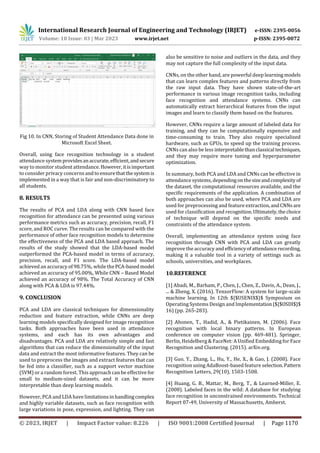 Comparative Study of Enchancement of Automated Student Attendance ...
