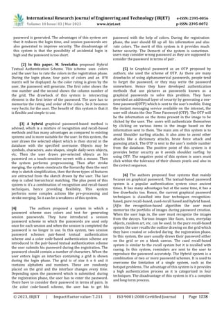 Graphical Password Authentication | PDF