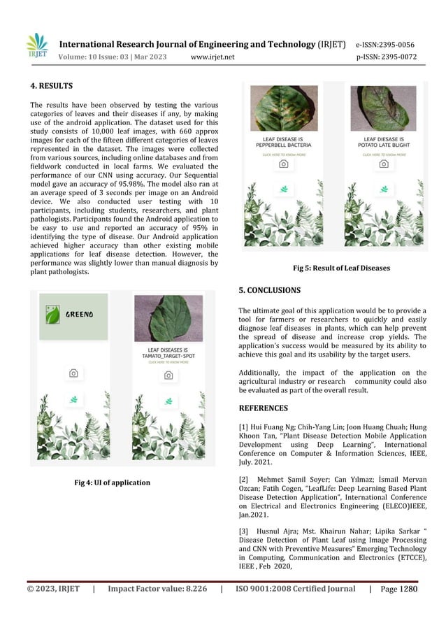Android application for detection of leaf disease (Using Image processing and Neural networks ...