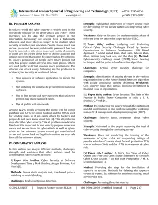 Cyber Attacks and Crimes in Cyber Security: A Comparative Analysis | PDF