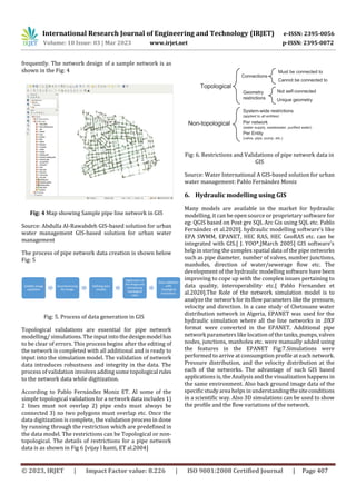 A Review of _Urban Water Networks Management Using GIS | PDF