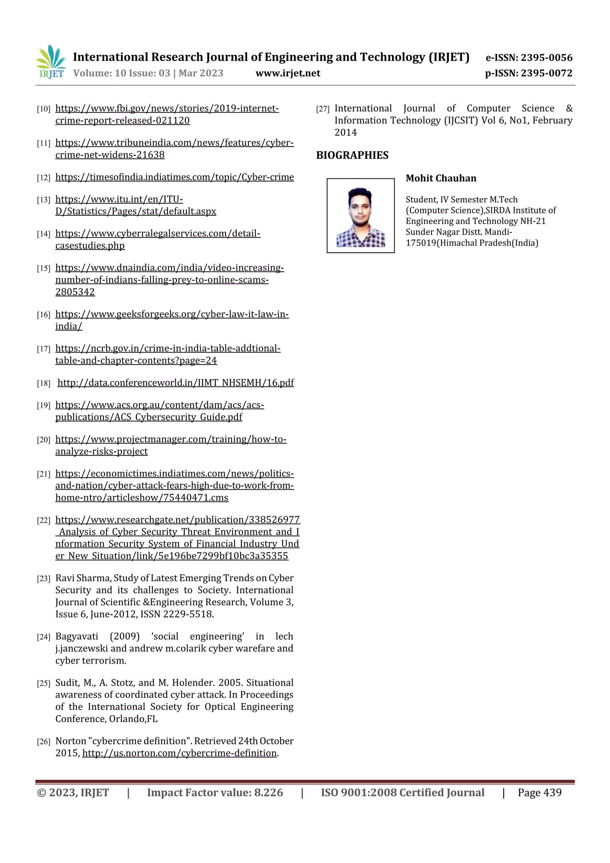 CYBER CRIMES IN INDIA | PDF