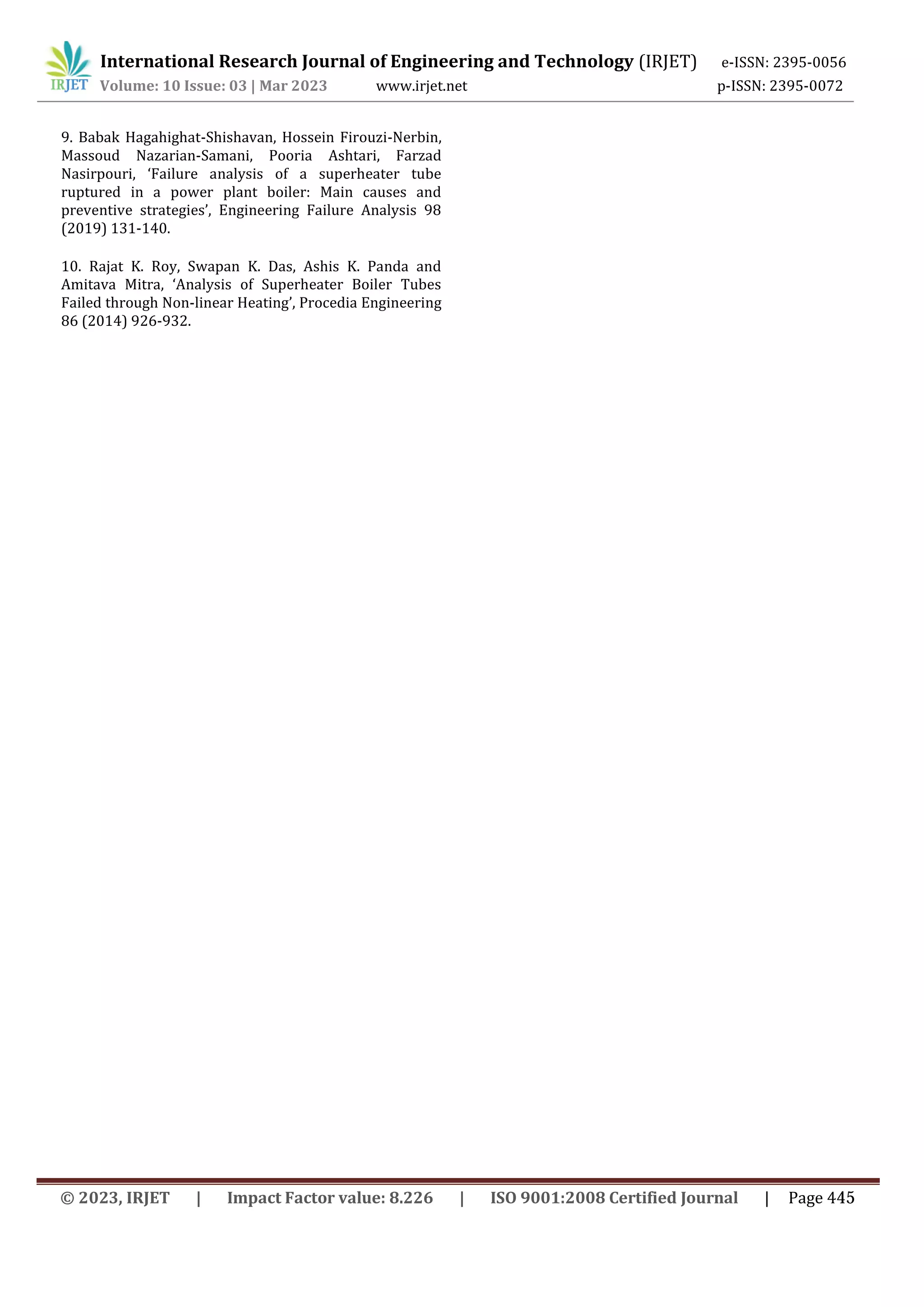 BOILER TUBE FAILURE ANALYSIS IN 210MW POWER PLANT STEAM BOILER | PDF