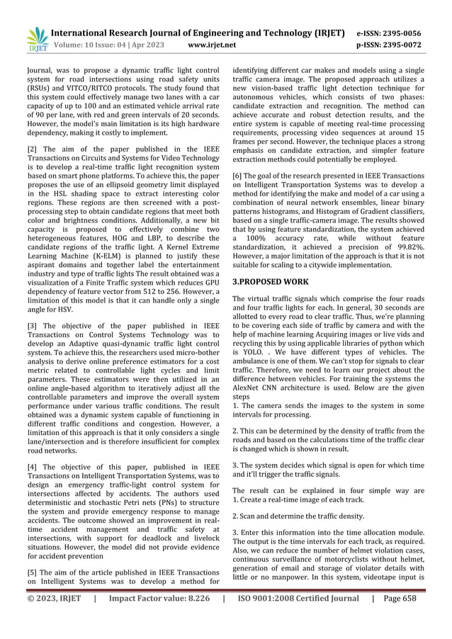 Congestion Control System Using Machine Learning | PDF