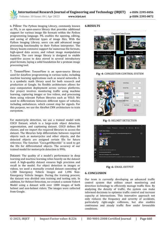 Congestion Control System Using Machine Learning | PDF