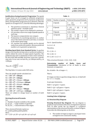 Design and Analysis of an 8-Speed Gear box. | PDF