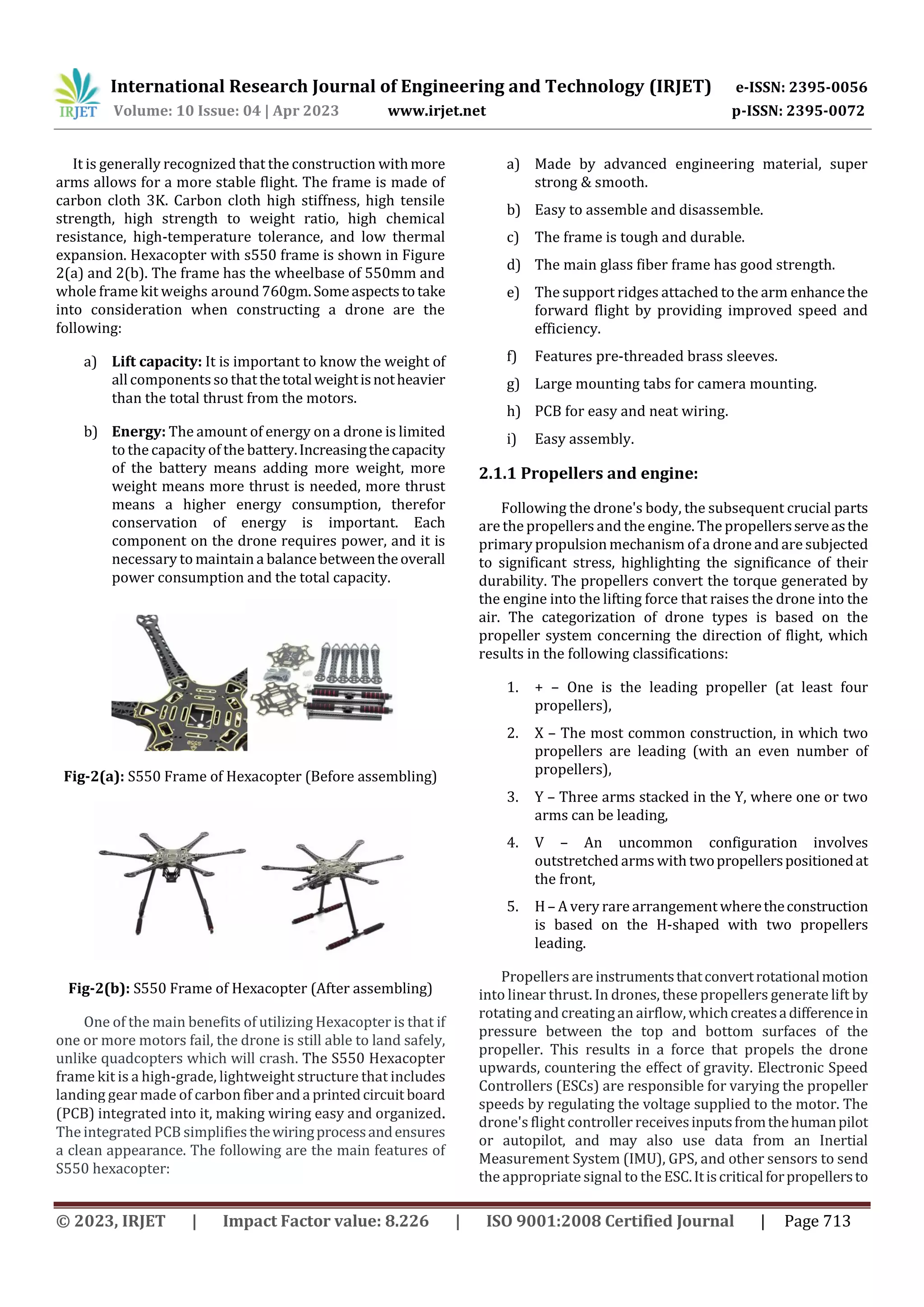 Delivery of Basic Commodities using Drone | PDF