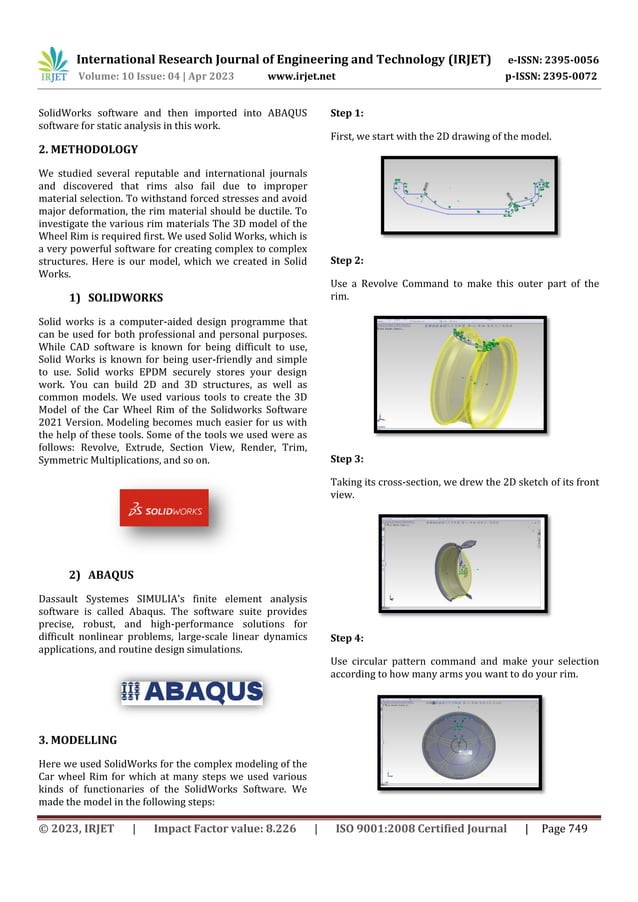 FEA ANALYSIS OF CAR RIM | PDF