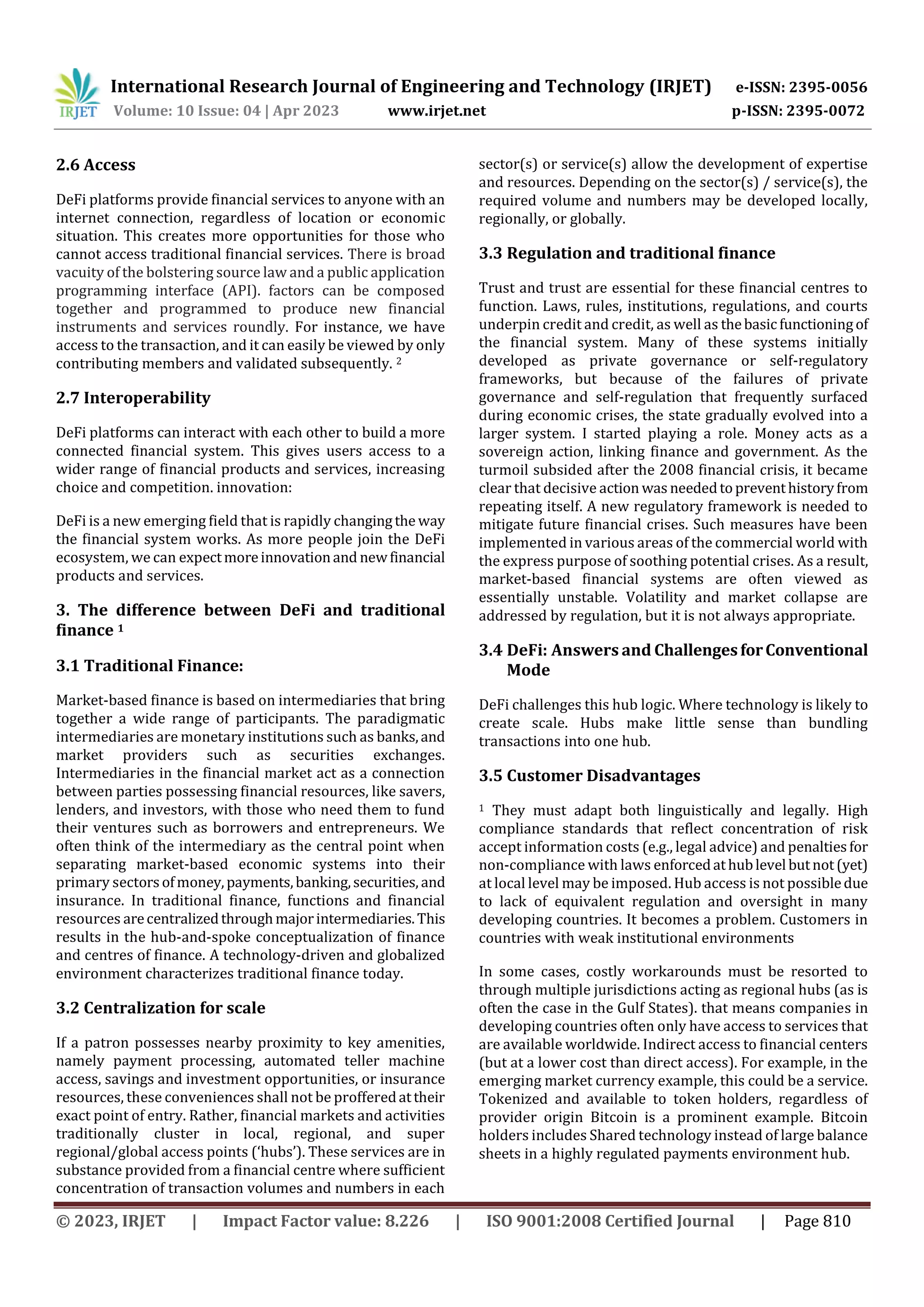 Decentralized Finance | PDF
