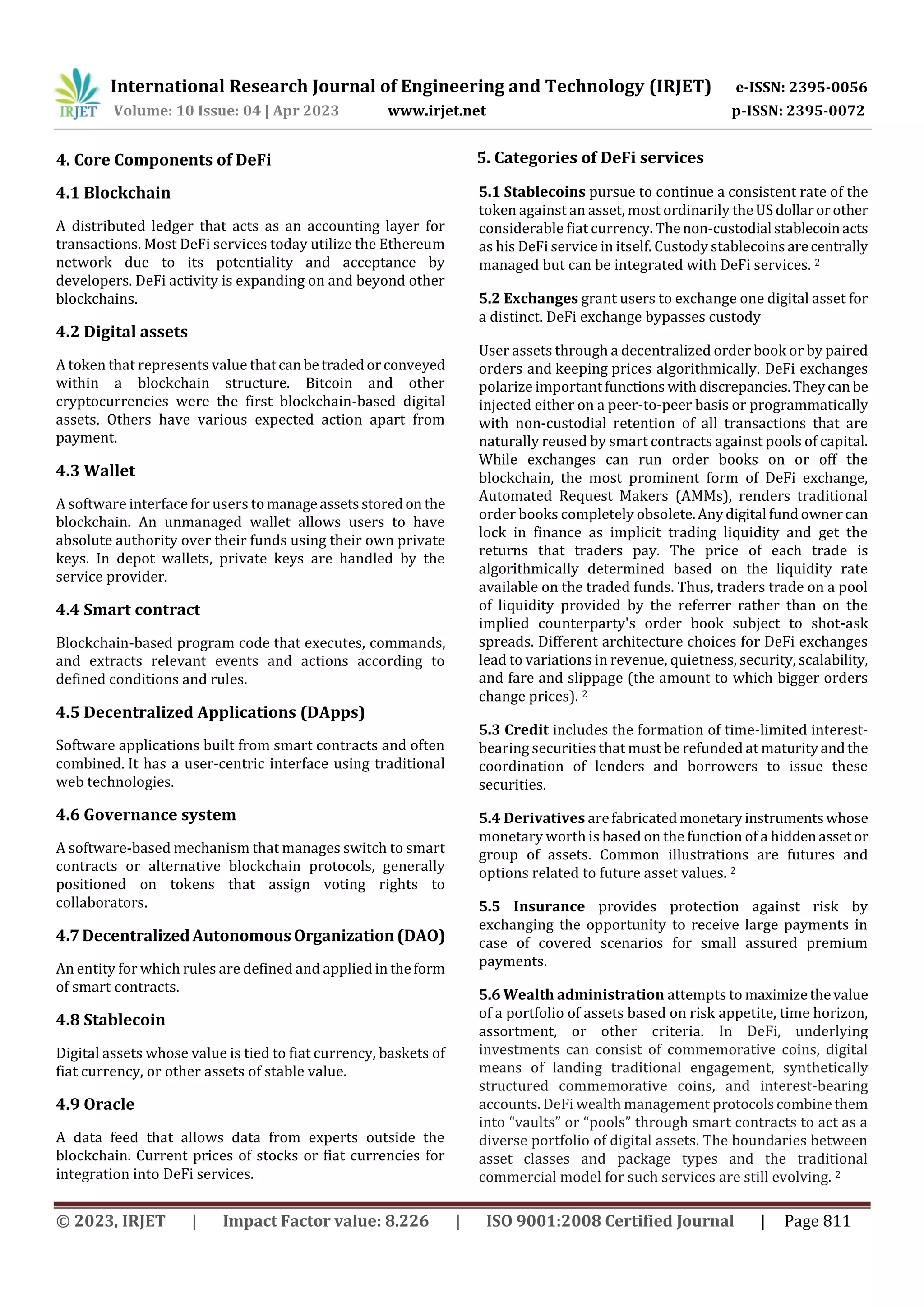 Decentralized Finance | PDF