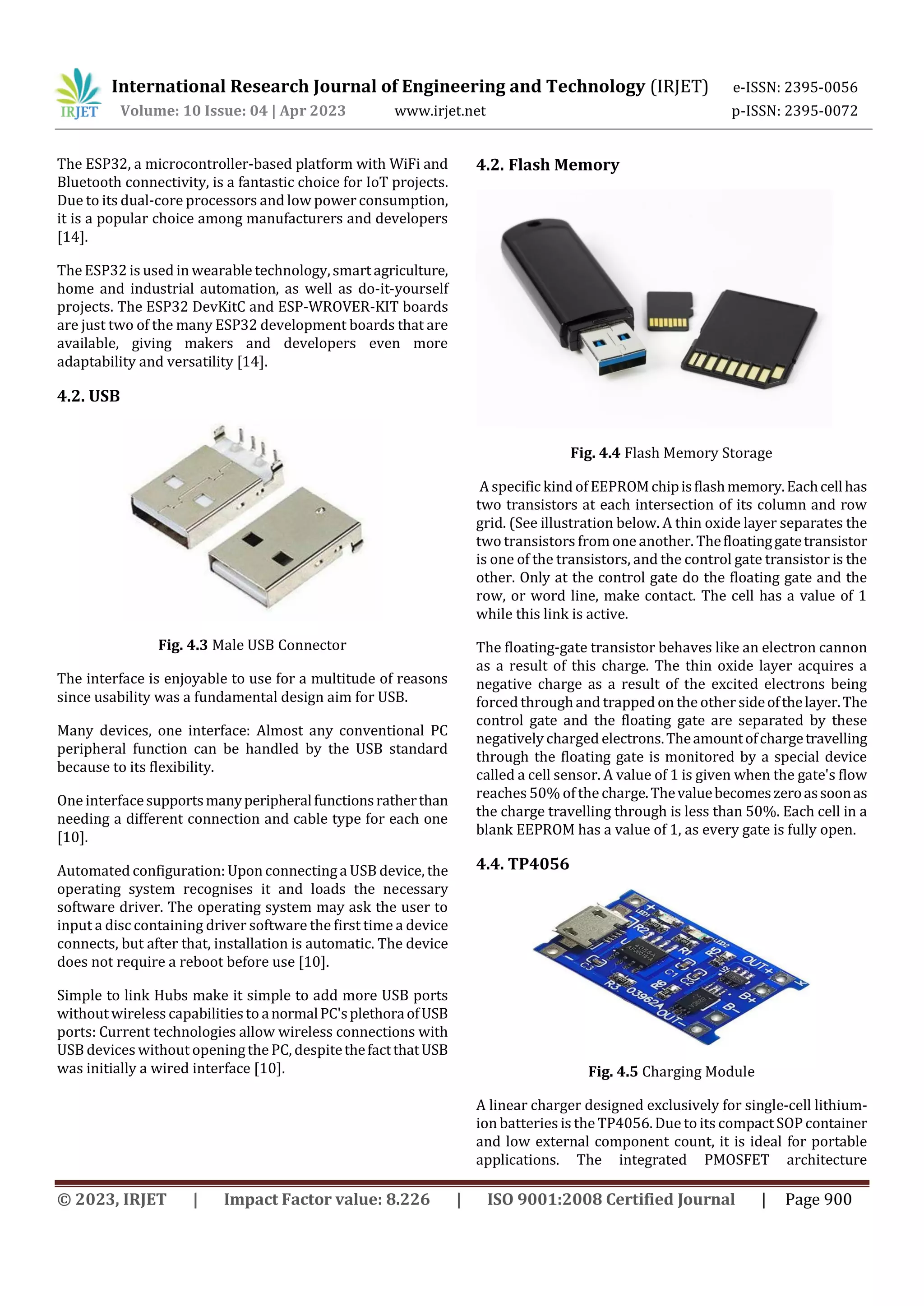 Design of Microcontroller based Wireless Pendrive | PDF