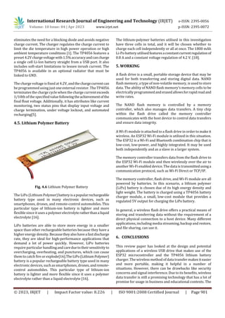 Design of Microcontroller based Wireless Pendrive | PDF