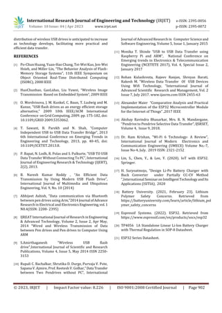 Design of Microcontroller based Wireless Pendrive | PDF