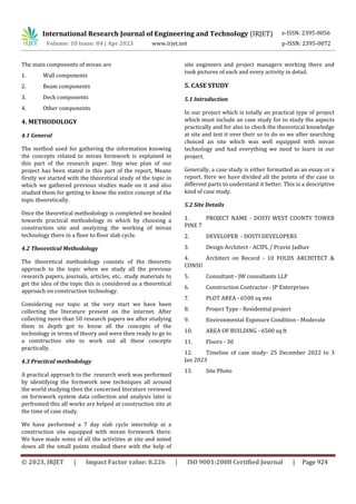 Mivan Formwork in Construction | PDF