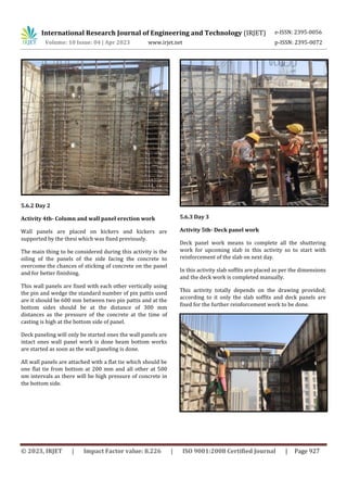 Mivan Formwork in Construction | PDF
