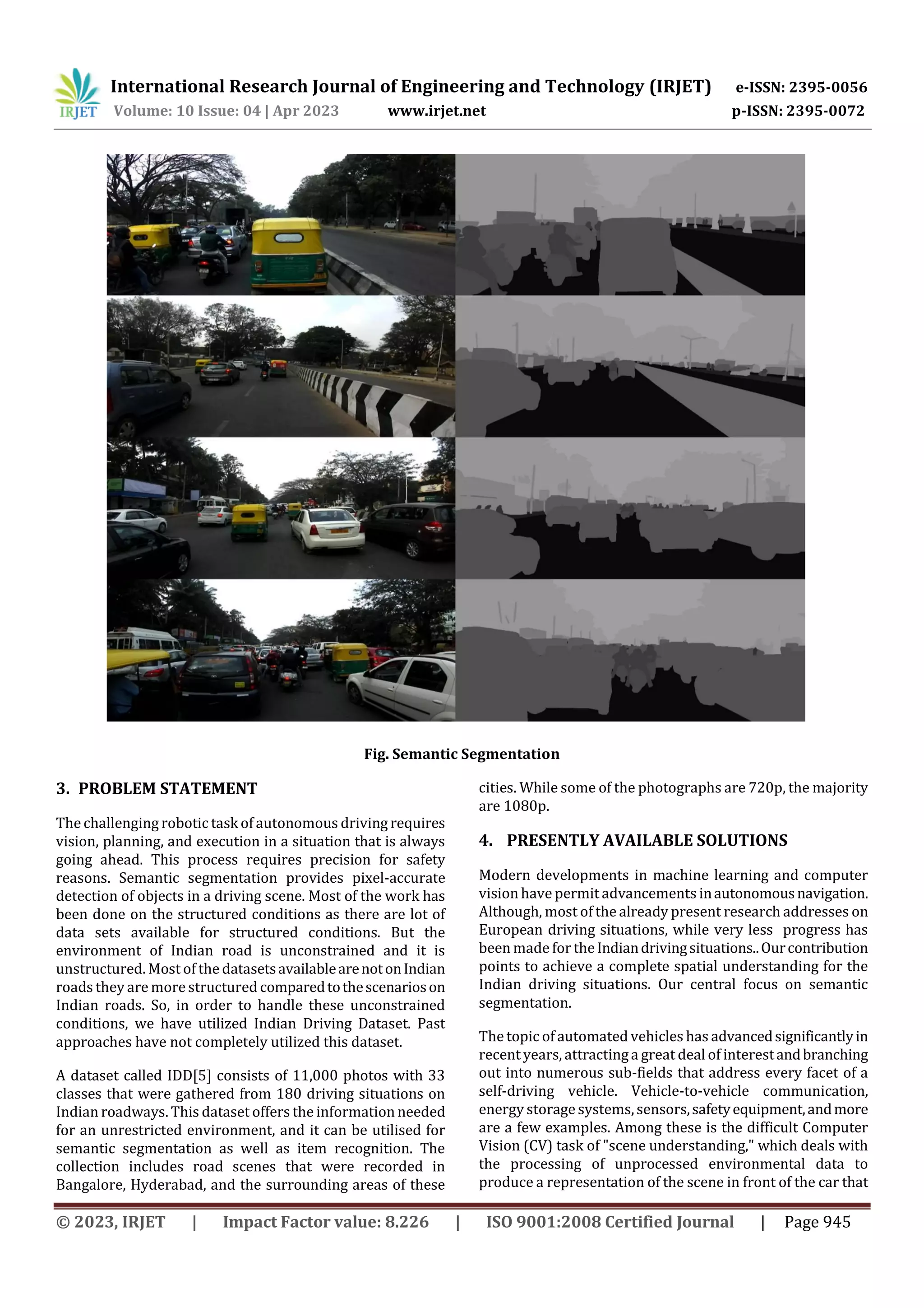 Autonomous Driving Scene Parsing | PDF | Cameras and Camcorders ...