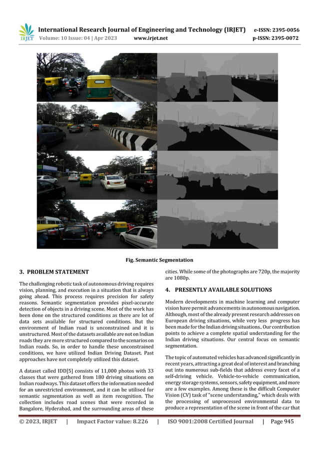Autonomous Driving Scene Parsing | PDF | Cameras and Camcorders ...