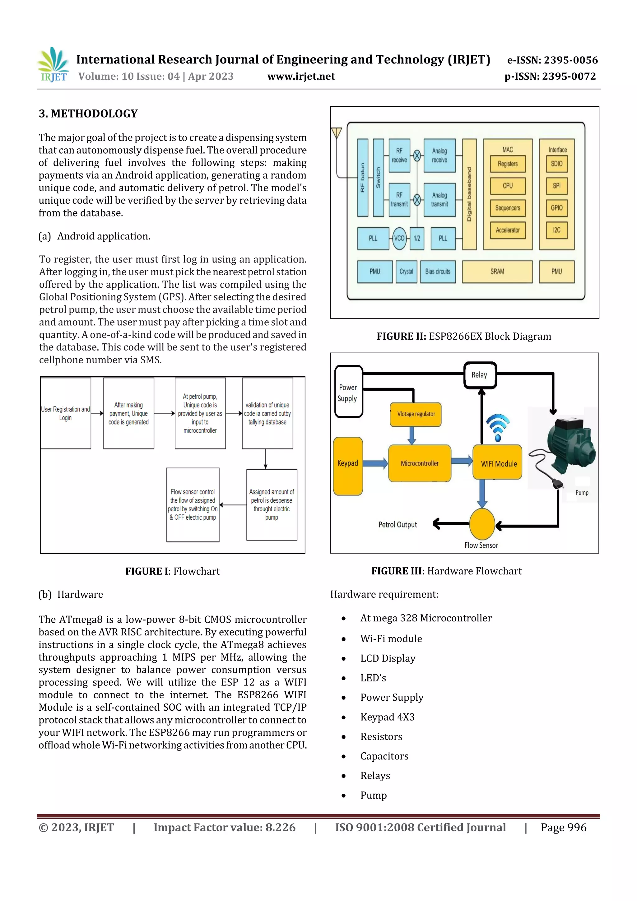 IOT BASED AUTOMATED PETROL PUMP | PDF