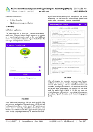 IOT BASED AUTOMATED PETROL PUMP | PDF