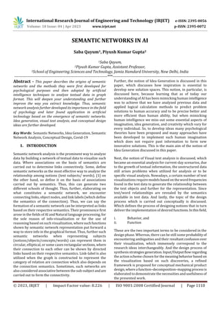 SEMANTIC NETWORKS IN AI | PDF