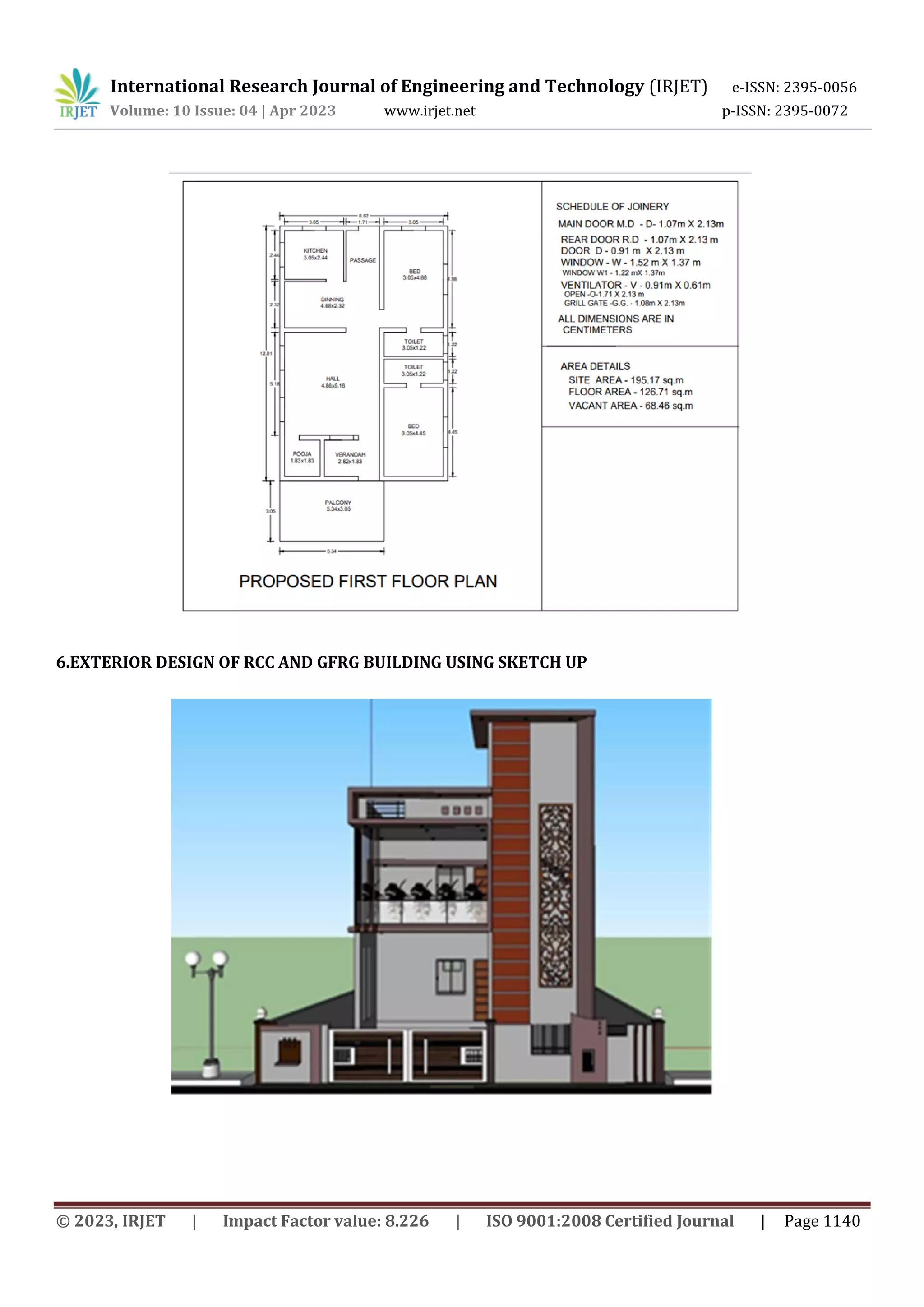 Comparative Study of Conventional and GFRG Building for Affordable ...