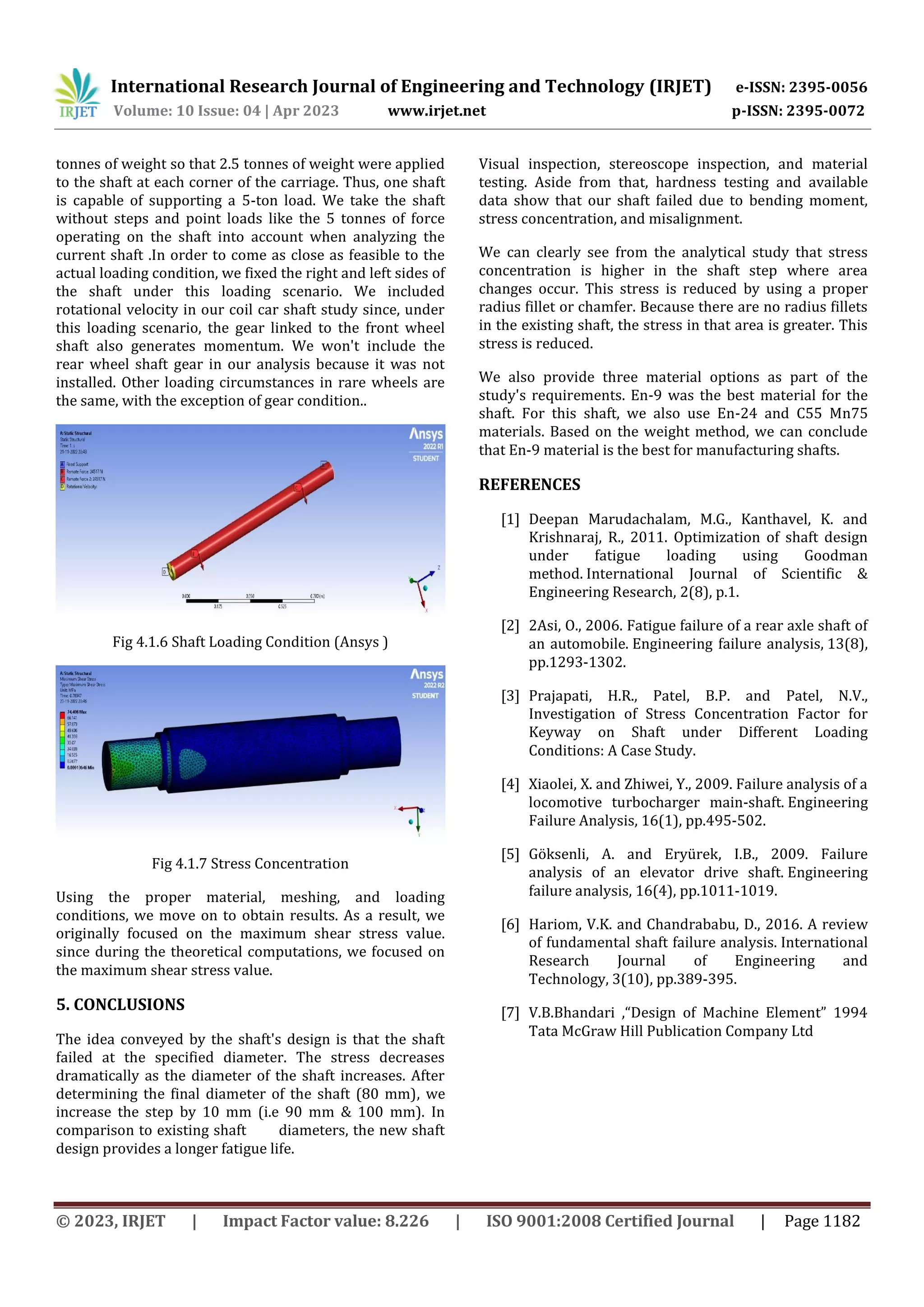 Review of shaft failure in Coil Car Assembly | PDF