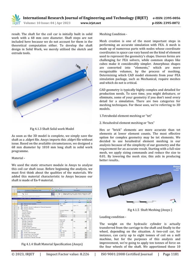 Review of shaft failure in Coil Car Assembly | PDF