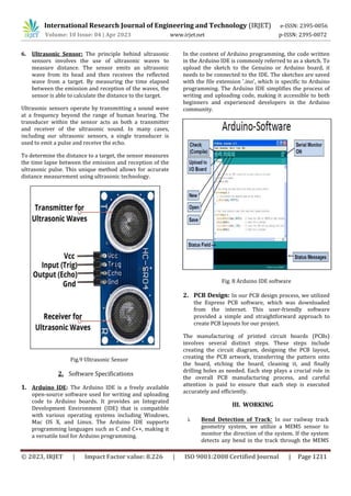 Railway Track Geometry Surveying System | PDF