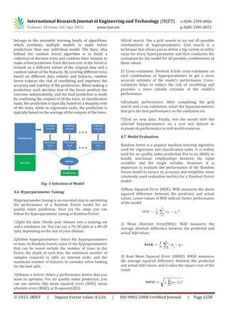 Prediction of Air Quality Index using Random Forest Algorithm | PDF | Indoor Environmental ...
