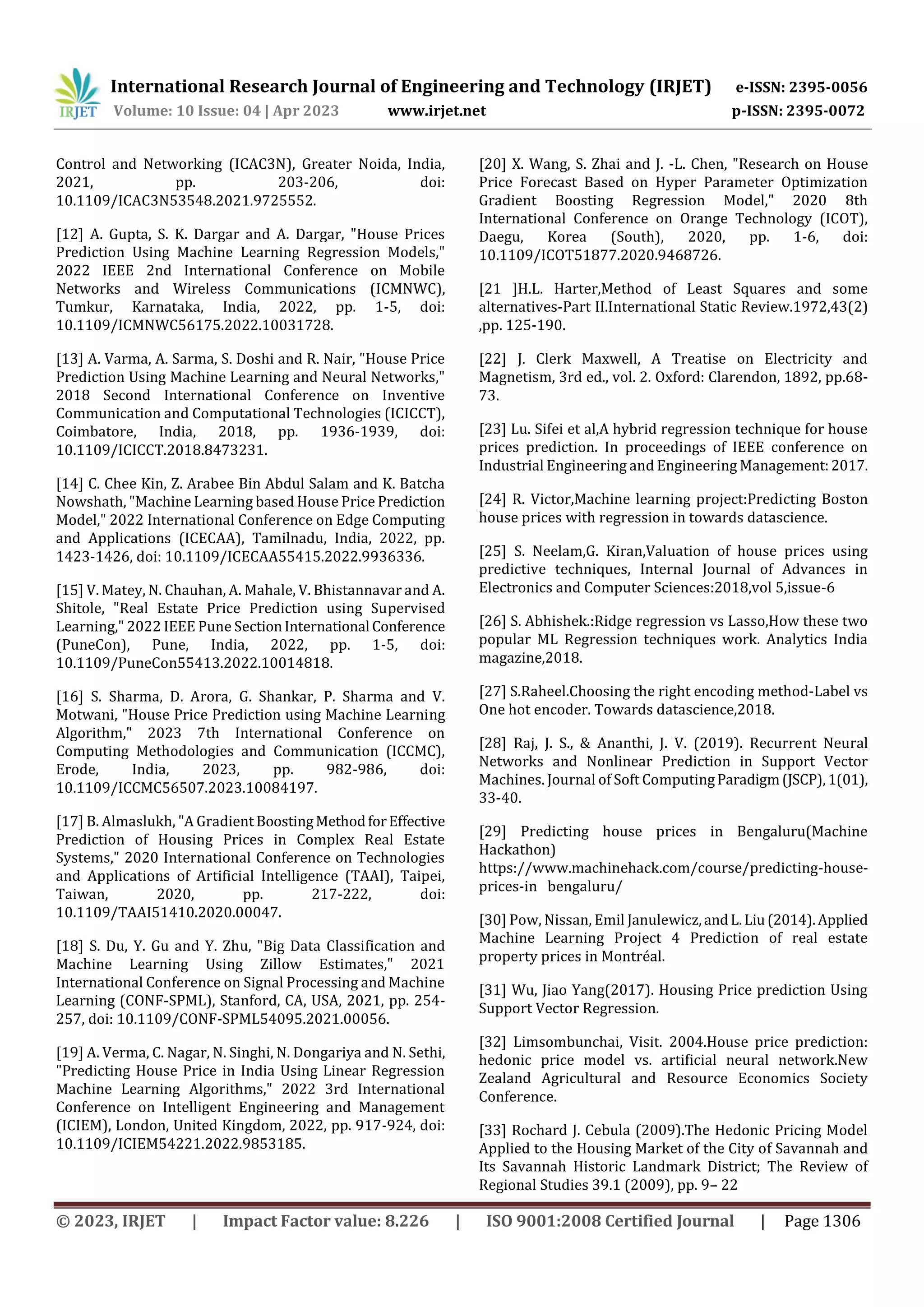 House Price Prediction Using Machine Learning | PDF