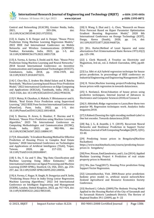 House Price Prediction Using Machine Learning | PDF