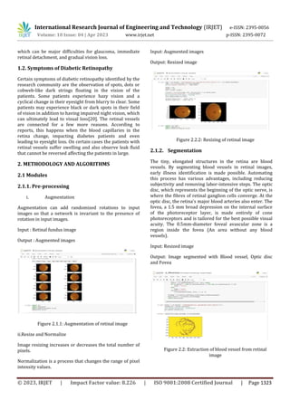 AUTOMATIC DETECTION OF SEVERITY GRADING IN DIABETIC RETINOPATHY USING CONVOLUTIONAL NEURAL ...
