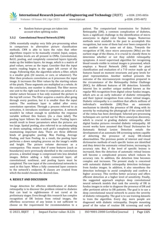 AUTOMATIC DETECTION OF SEVERITY GRADING IN DIABETIC RETINOPATHY USING CONVOLUTIONAL NEURAL ...