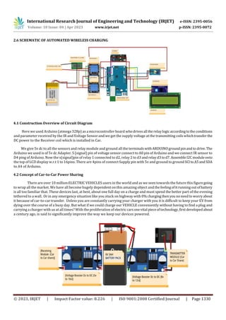 AUTOMATED SOLAR WIRELESS CHARGING FOR ELECTRIC VEHICLE | PDF