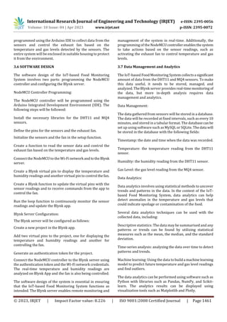 IoT-Based Food Tracking and Management System Employing NodeMCU and the ...