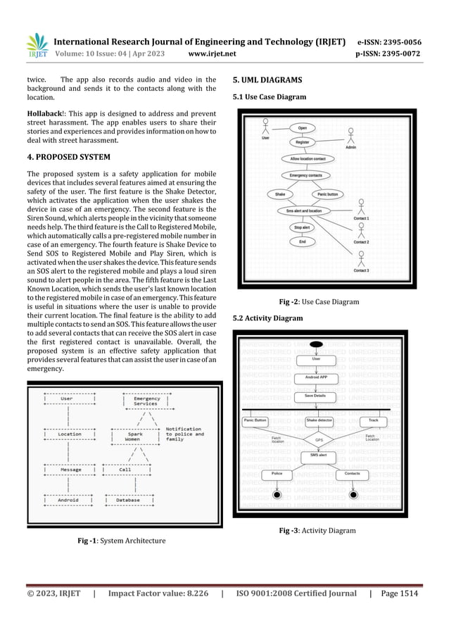 Women Safety Application Android Project | PDF