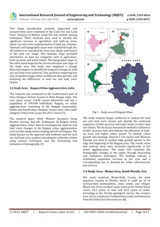 ASSESSMENT OF URBAN DYNAMICS IN LAND USE AND DEMOGRPAHY USING GIS TECHNIQUES | PDF | Civil ...