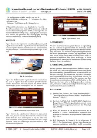 UTILITY BILL PAYMENT BASED ON NETWORK SECURITY | PDF | Databases | Computer Software and ...