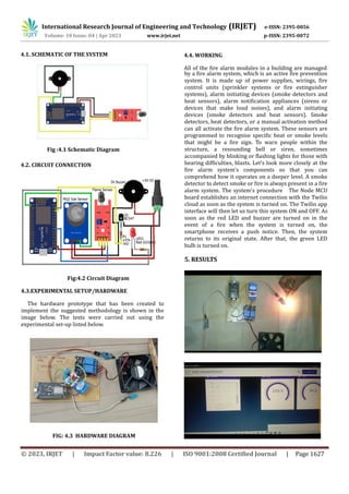 FIRE ALARM SYSTEM BASED ON MCU FOR INDUSTRY APPLICATION | PDF