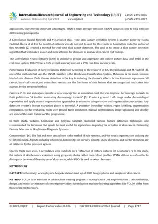 Skin Cancer Detection Using Deep Learning Techniques | PDF