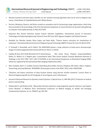 Skin Cancer Detection Using Deep Learning Techniques | PDF