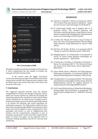 Fire Detection and Alerting System for Train Using Zigbee Communication ...
