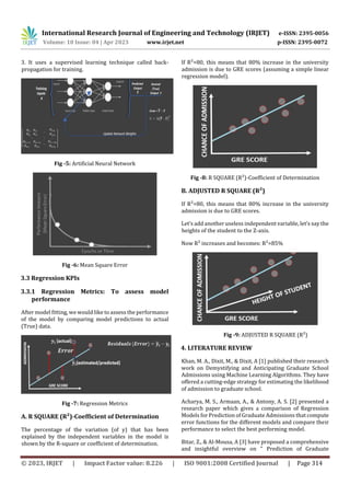Graduate Admission Predictor | PDF