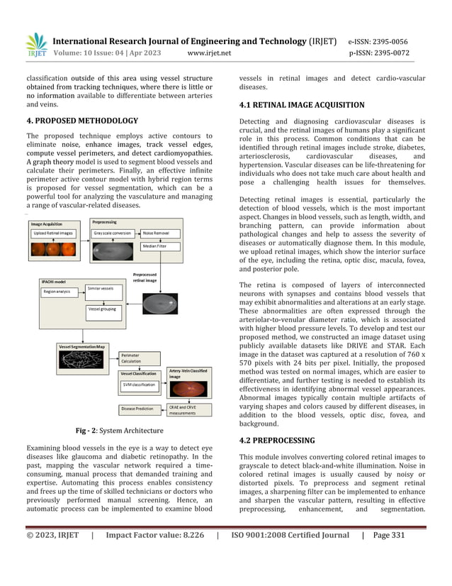 RETINA DISEASE IDENTIFICATION USING IMAGE PROCESSING | PDF